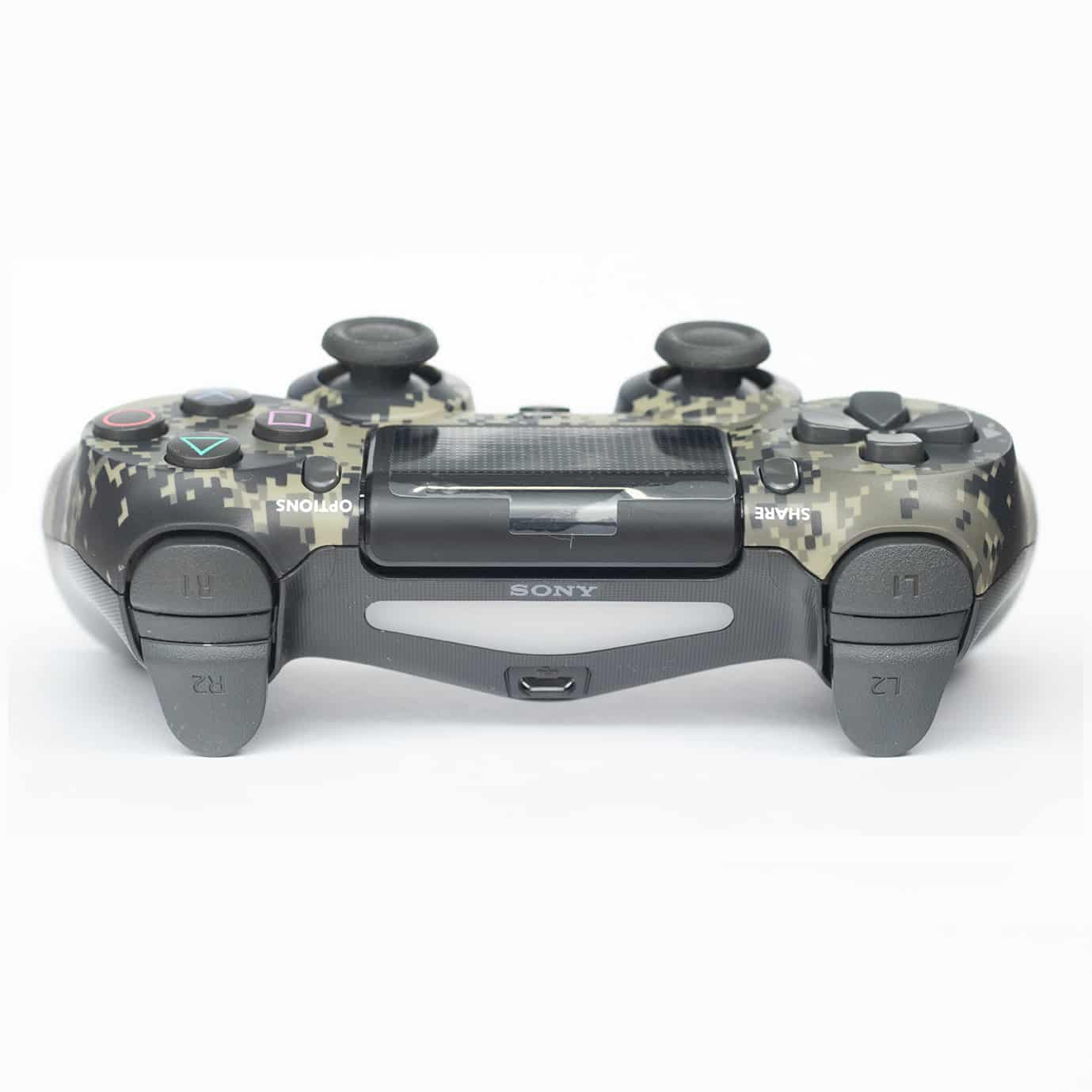 Control Play Station 4 | DS4 Verde Pixel Camuflado - Tienda de Computadores
