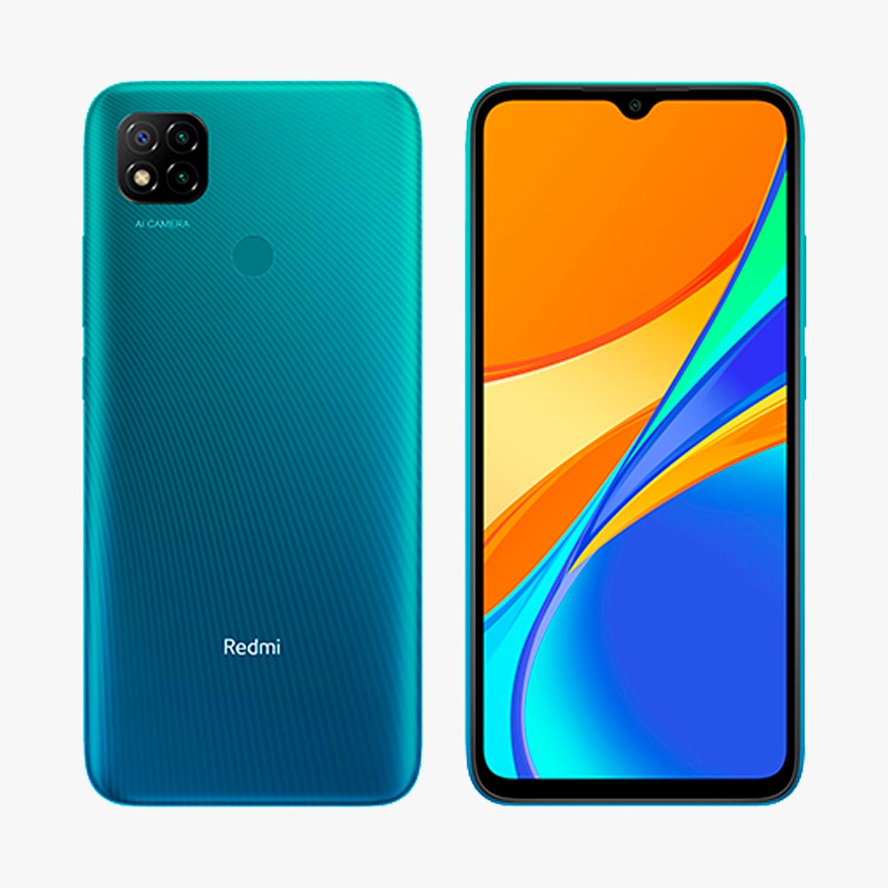 Celular Xiaomi Redmi 9C | 3GB+64GB Verde - Tienda de Computadores