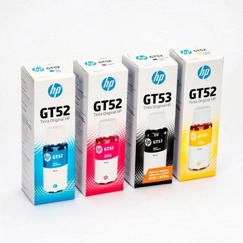 TINTA HP GT53/52 ORIGINAL - Tienda de Computadores