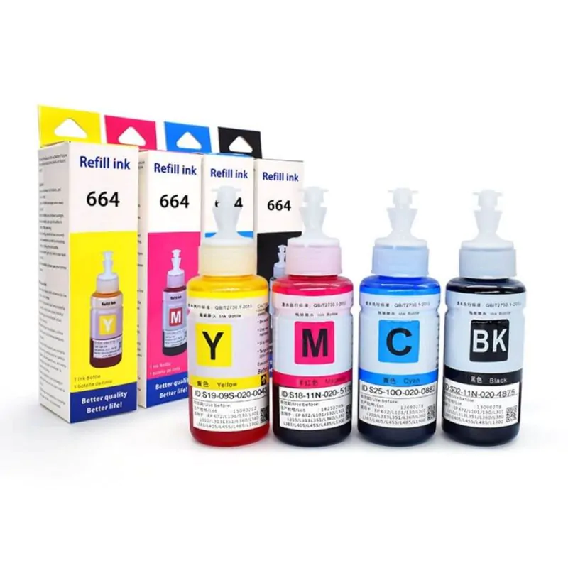 Tinta Homologada Epson 664 - Tienda de Computadores